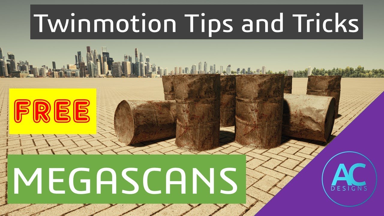 How to Download Quixel Megascans Assets for FREE for Twinmotion Users ...
