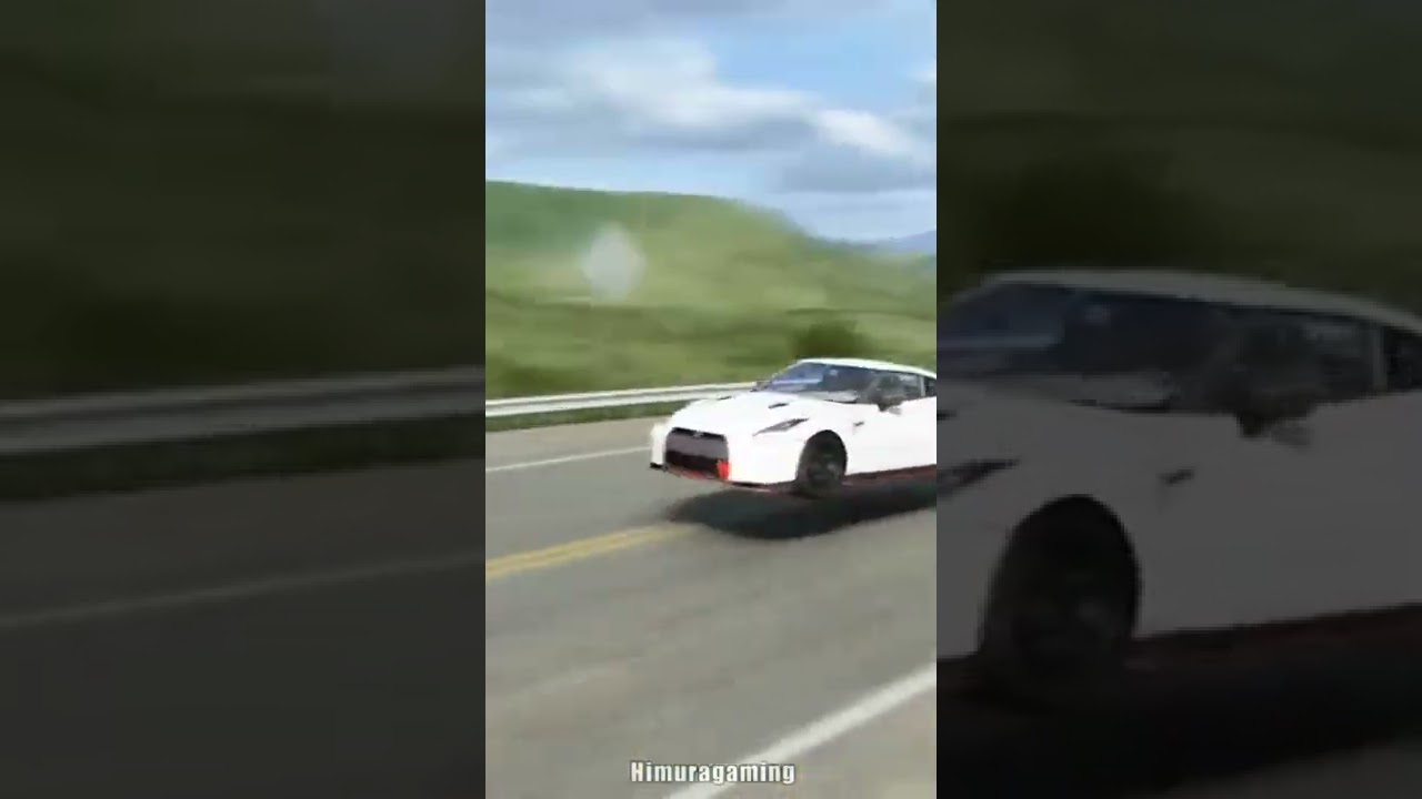 Flying Nissan GTR - YouTube