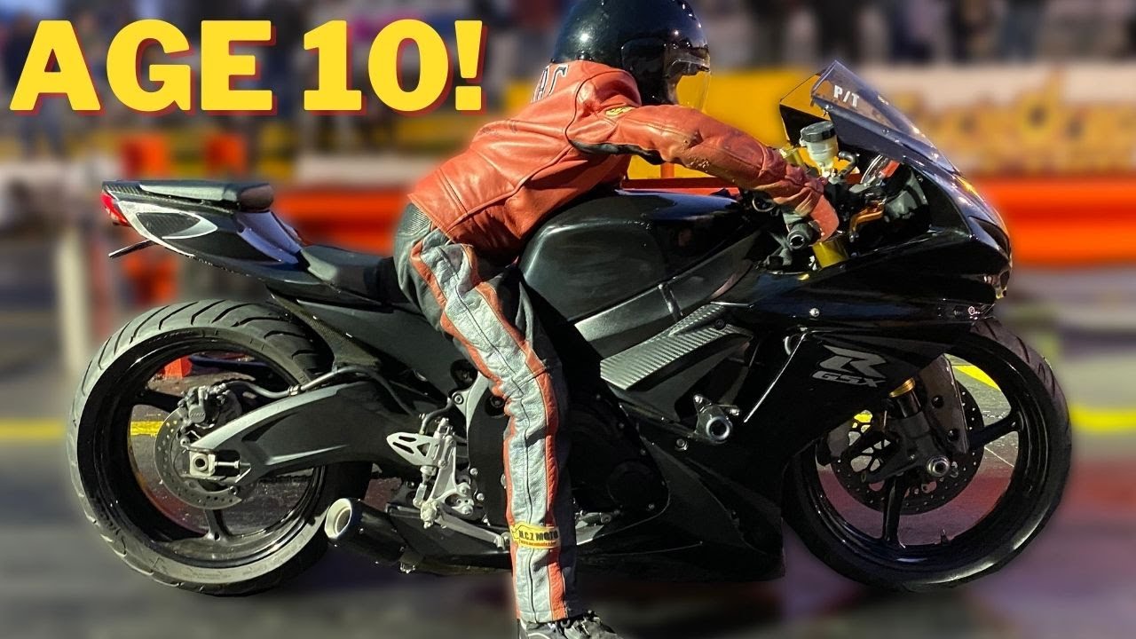 10 YEAR OLD NITROUS RACER BEATS GROWN MEN! - YouTube