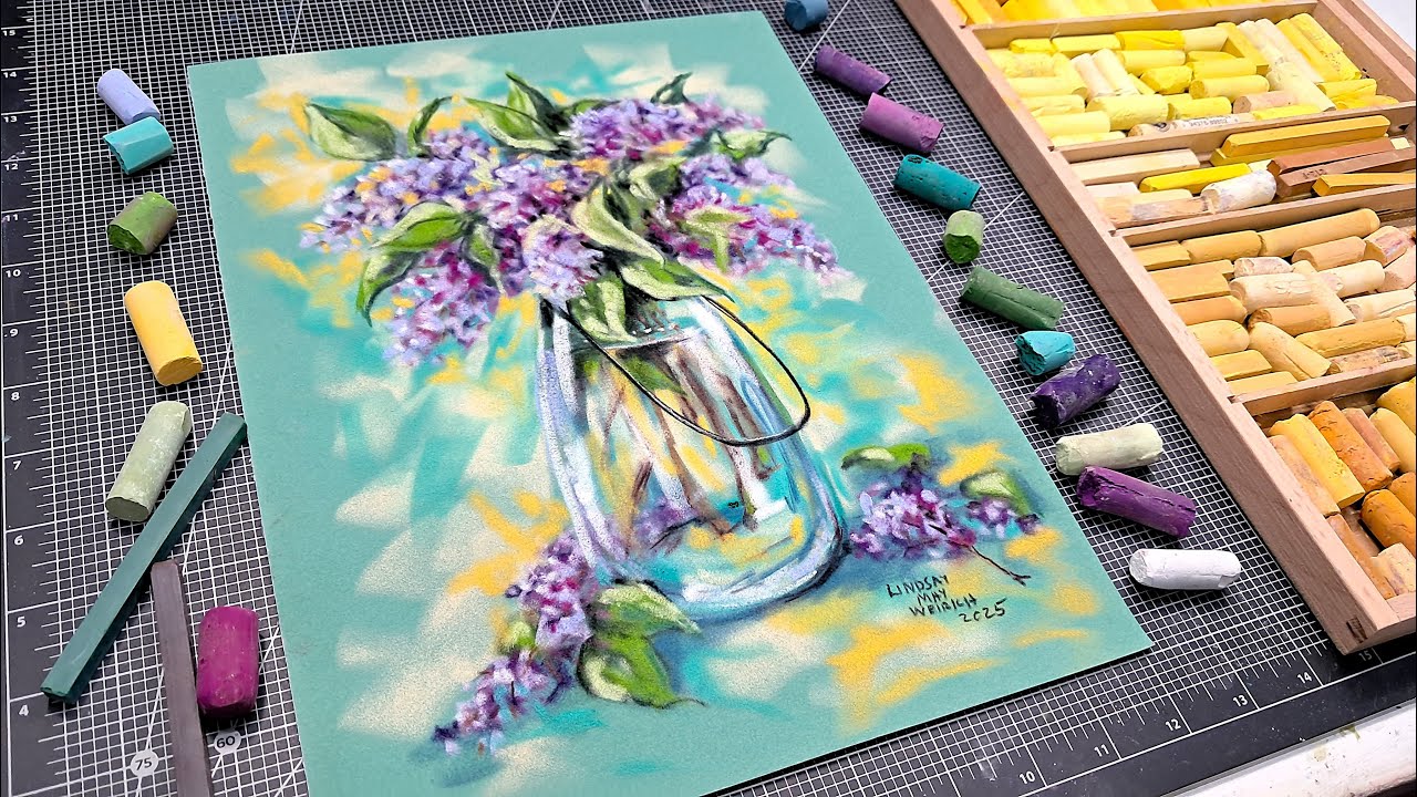 You've Gotta Try This! Tips on Using Velour Paper & Soft Pastels - YouTube