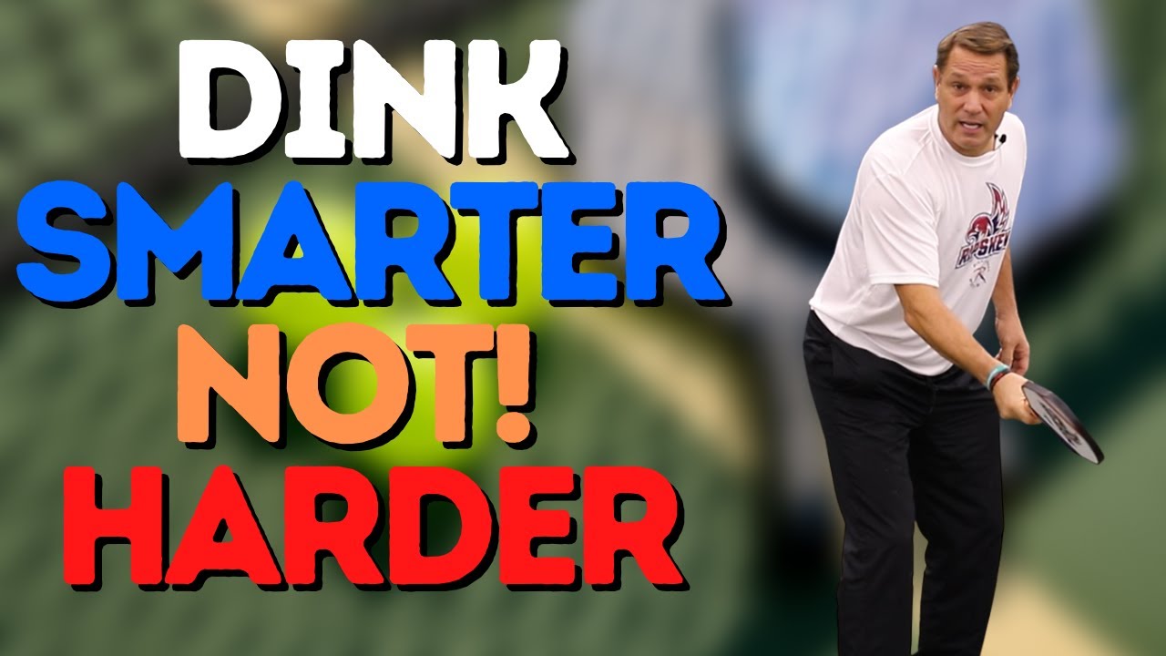 Learn To Dink With Intention And Never Lose Again! - YouTube