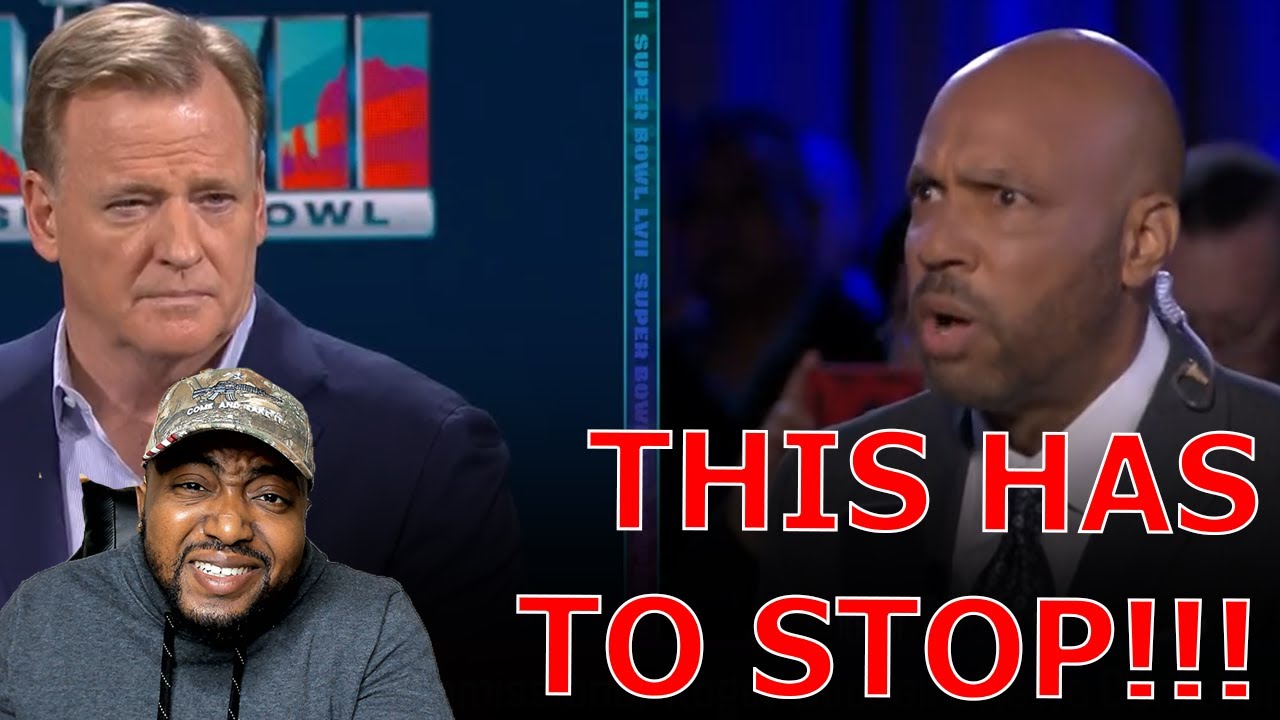 WOKE NFL Reporter CONFRONTS Roger Goodell On Hiring Too Many White ...