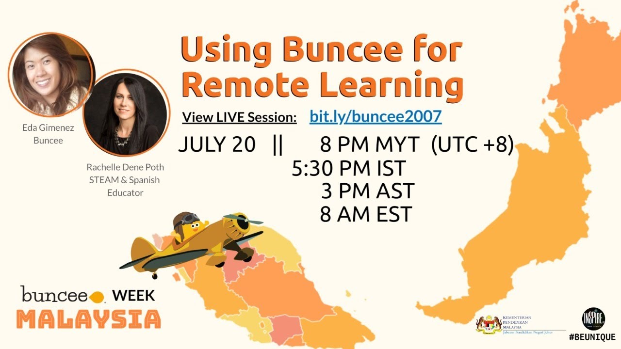 DAY 1 - #BUNCEE FOR #REMOTELEARNING #BUNCEEWEEK MALAYSIA - YouTube