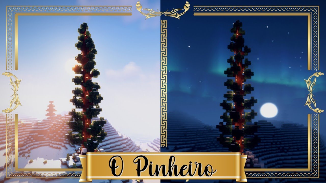 Tutorial: Pinheiro Grande Customizado para Minecraft - YouTube