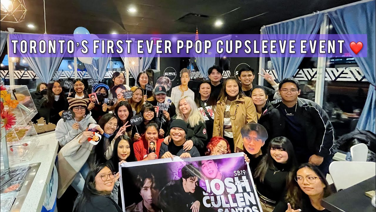 [VLOG] SB19 Josh Cullen Birthday Cupsleeve Event in TORONTO 🥳🎉 - YouTube
