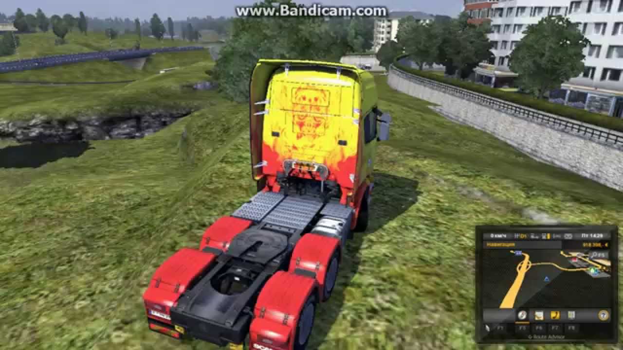 Euro Truck Simulator 2 #4 Luxemburg (ETS2 bug map // ETS2 Баг карты ...