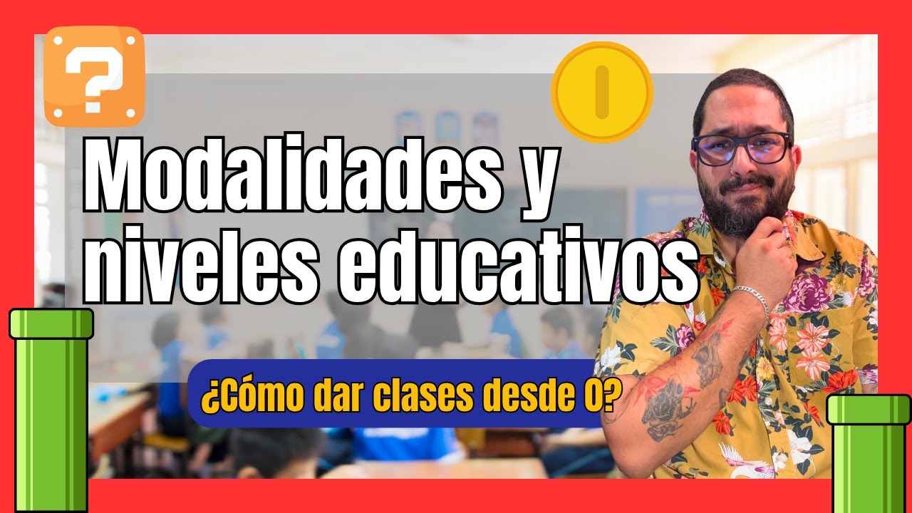 3. ¿Qué niveles y modalidades de educación existen en México? - YouTube