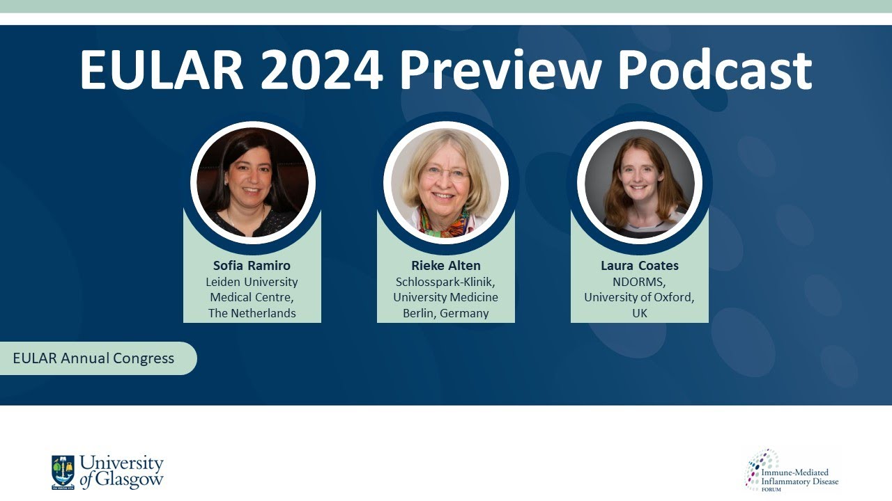EULAR 2024 Preview Podcast - YouTube