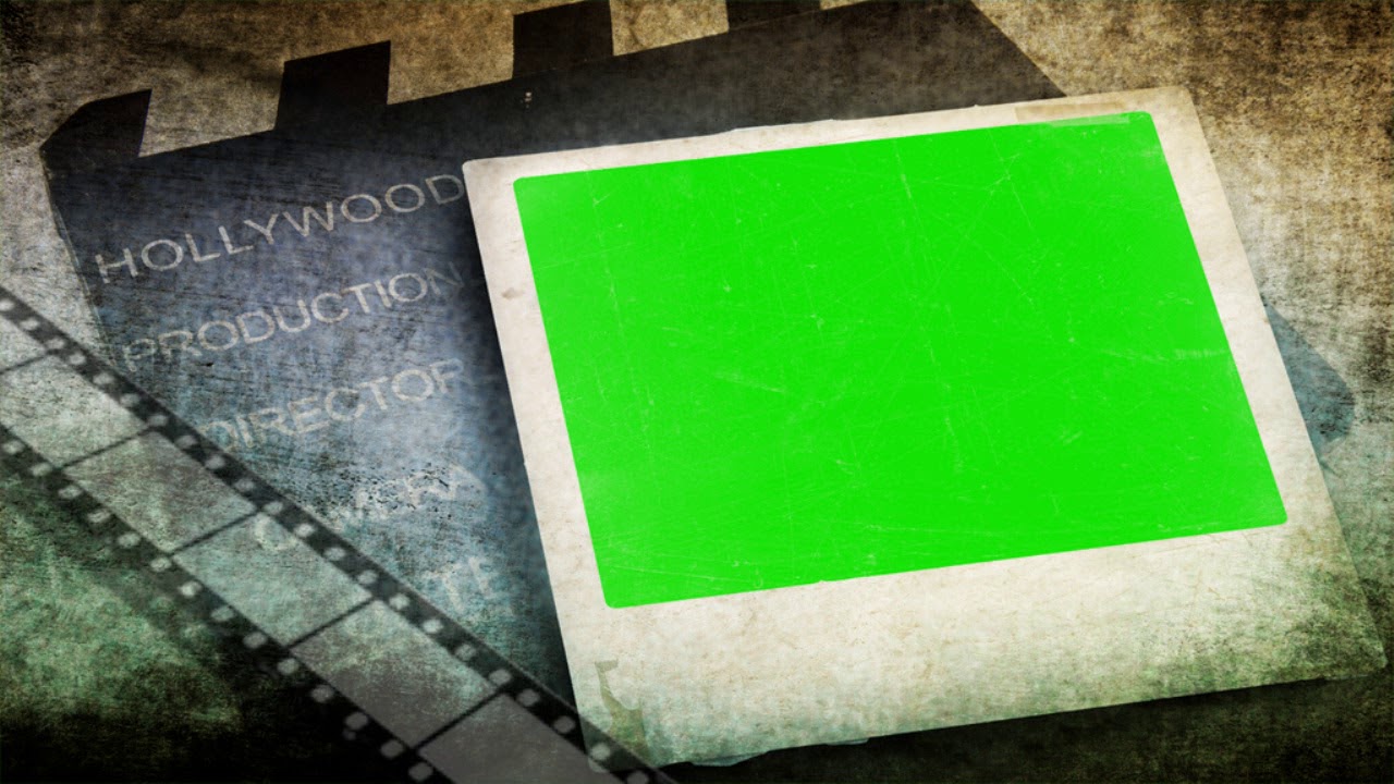STILL MOVIE FRAME GREEN SCREEN EFFECT - YouTube