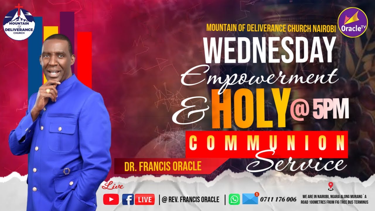 WEDNESDAY EMPOWERMENT & HOLY COMMUNION SERVICE || THE POWER OF ...