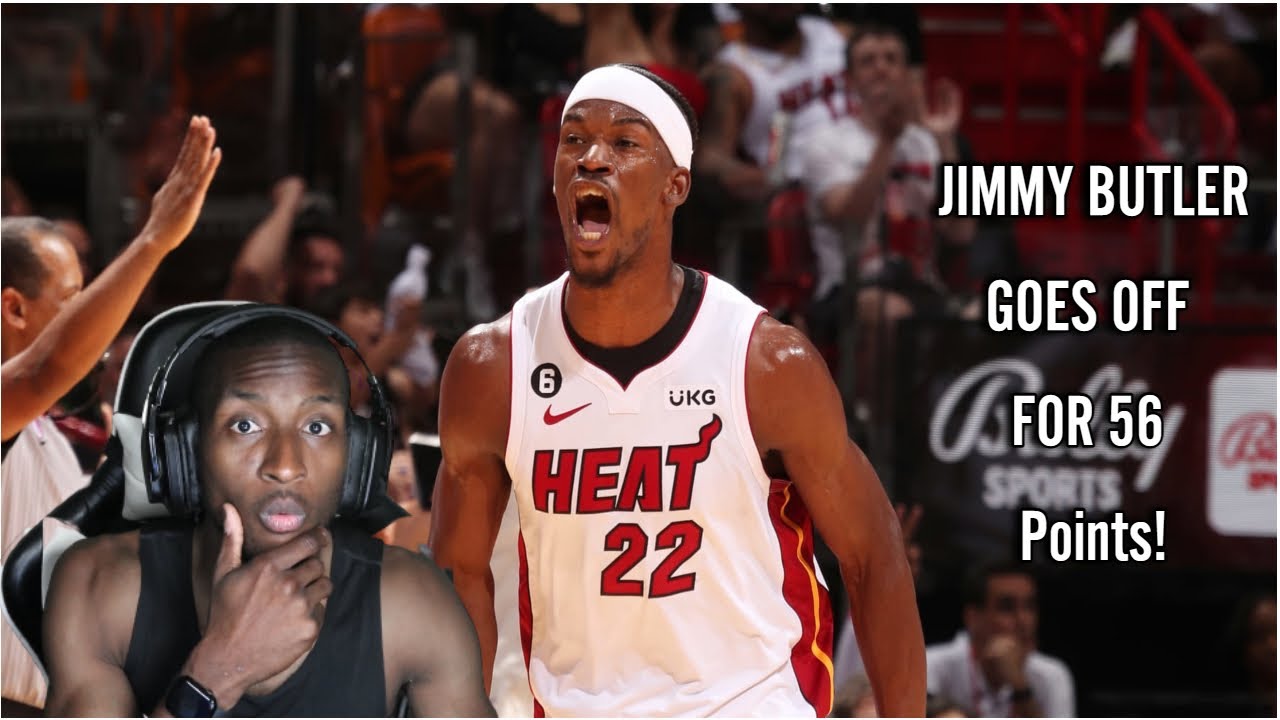 JIMMY BUTLER WENT FOR 56 POINTS (Heat Vs Buck Game 4 Highlights - YouTube