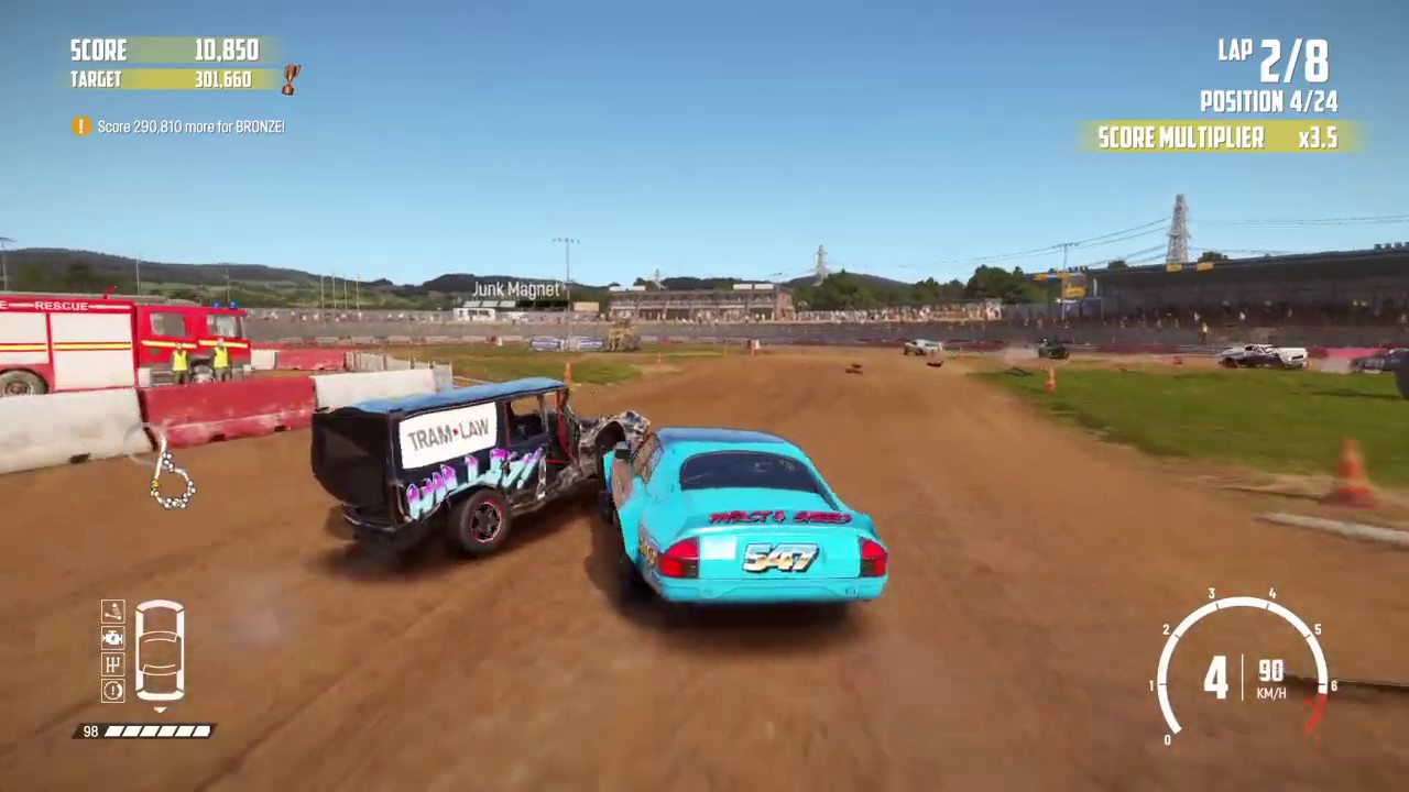 Wreckfest Season 3 - 312k Scored - YouTube