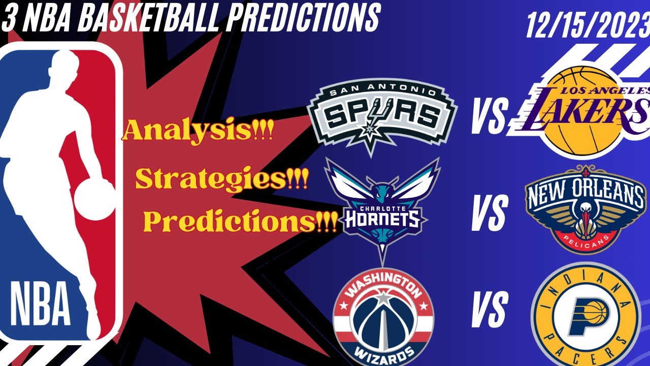 3 NBA Picks and Predictions for Today's Action 12/15/23 nba bets today ...