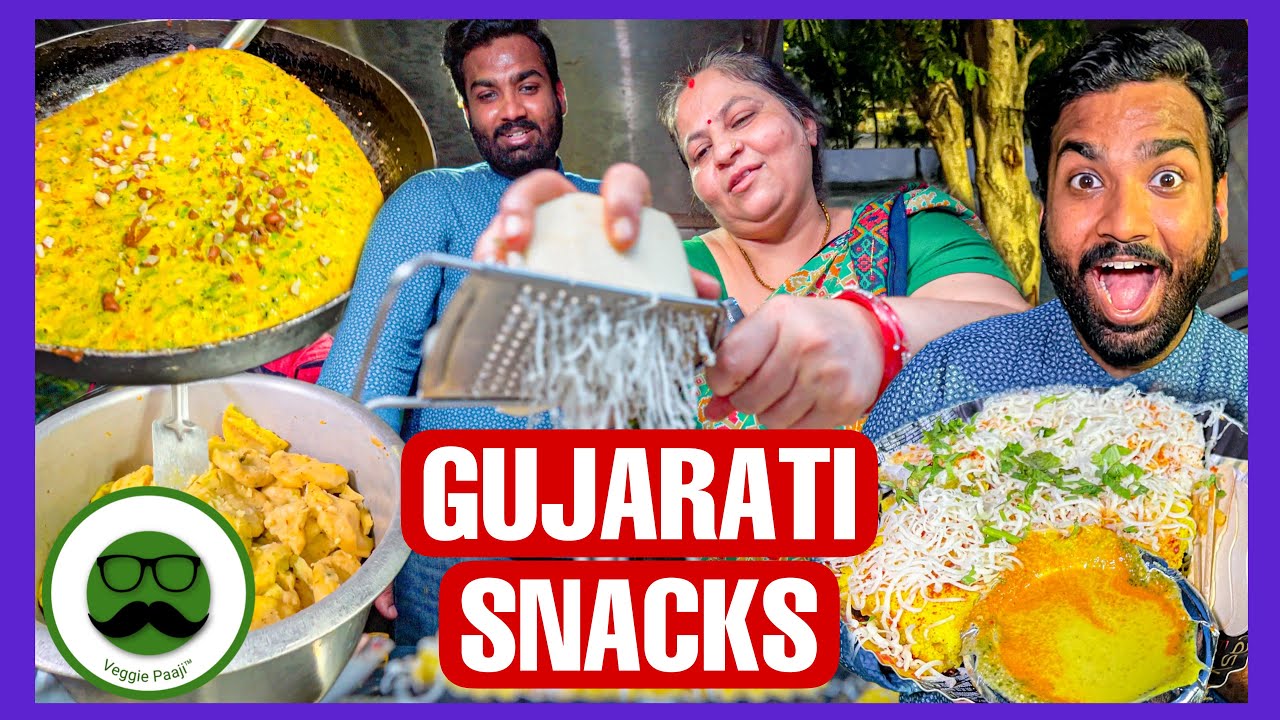 Vadodara ke Famous Gujarati Snacks | Indian Street Food | Massi Na ...