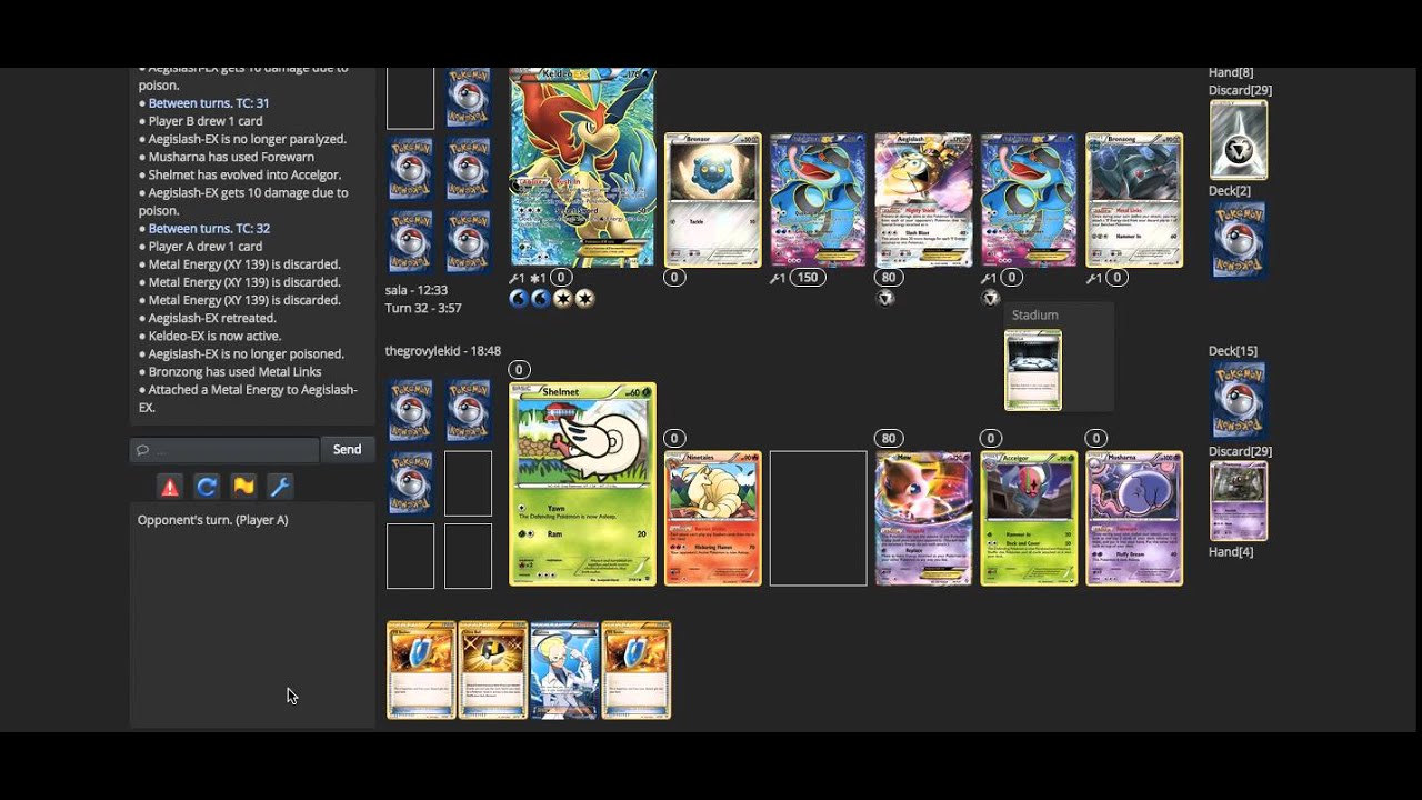 Pokémon TCG: Trevenant/Accelgor deck! [Expanded] PART 2 - YouTube