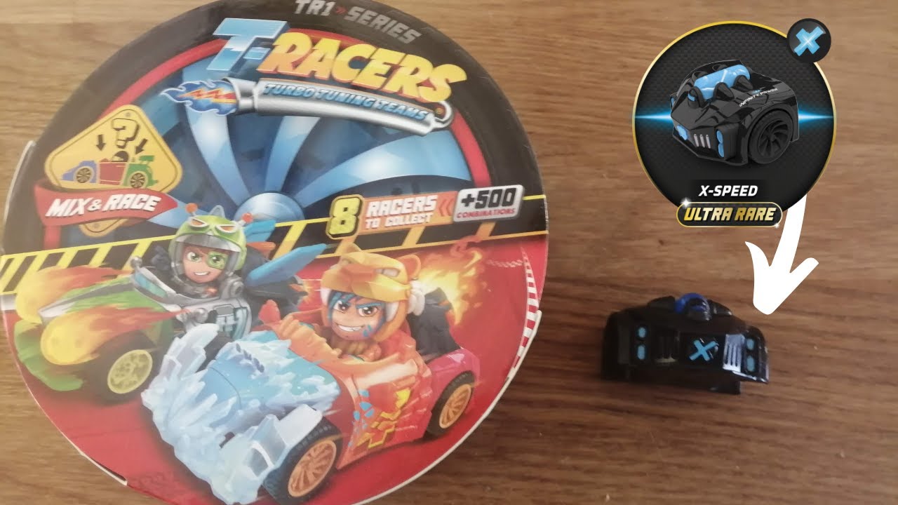T-Racers Series 1 Unboxing! Can I Find X-Racer? | SooperCollectibles ...