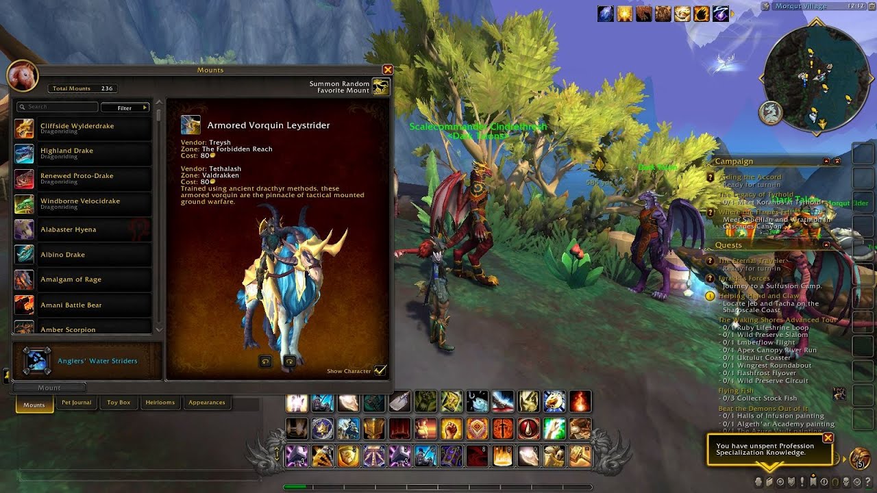 How to get the Vorquin mounts - YouTube