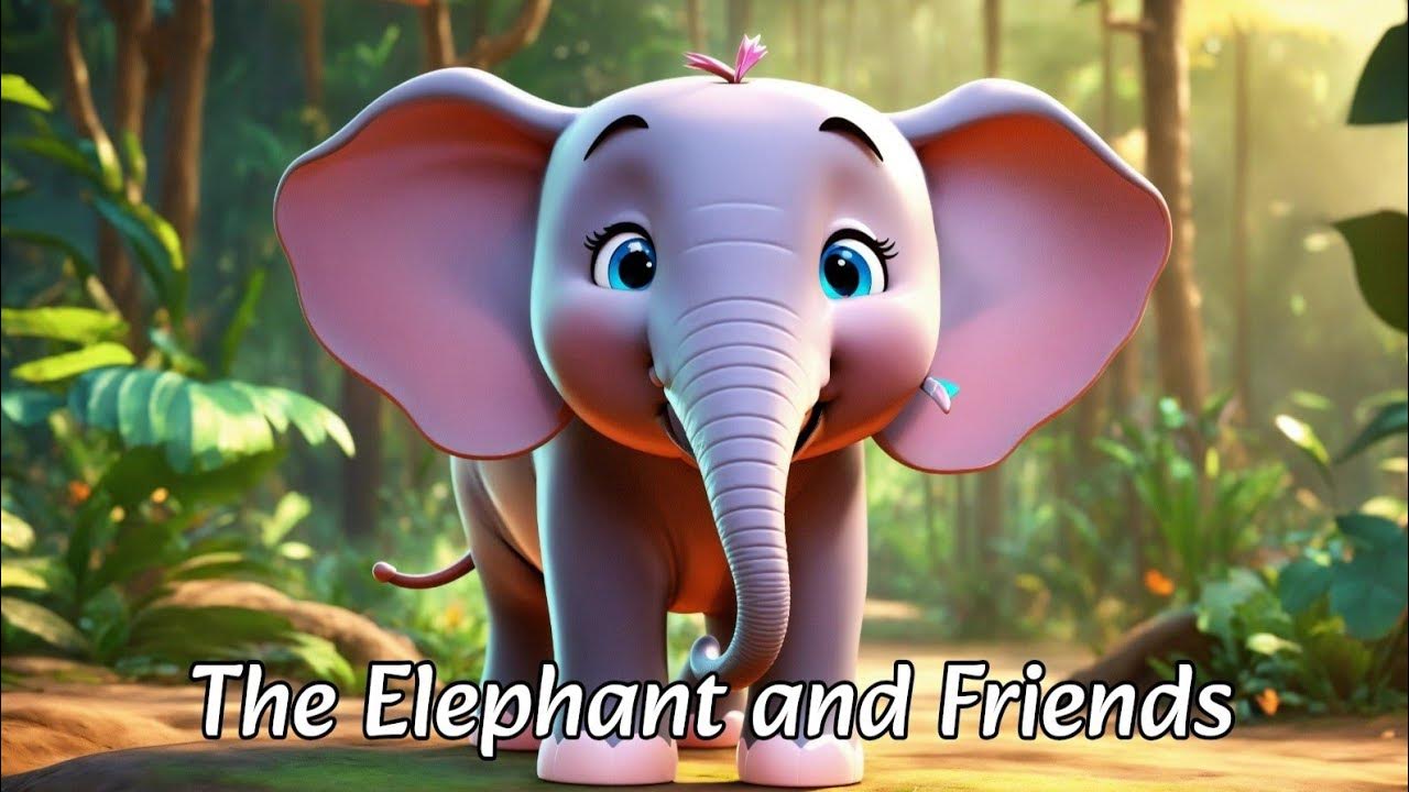 The Elephant and Friends | Kids Moral Stories | Bedtime Story - YouTube
