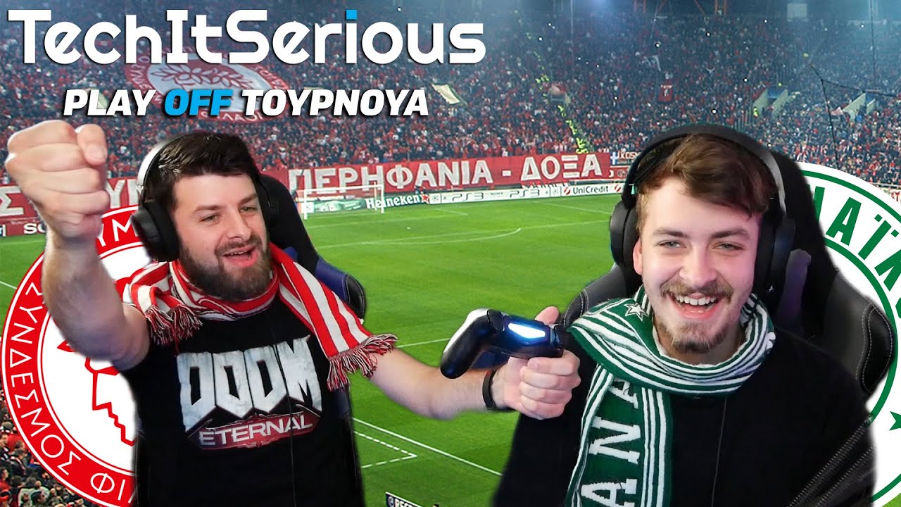 ΟΛΥΜΠΙΑΚΟΣ - ΠΑΝΑΘΗΝΑΪΚΟΣ | PLAY OFF PES 2020 | TechItSerious - YouTube
