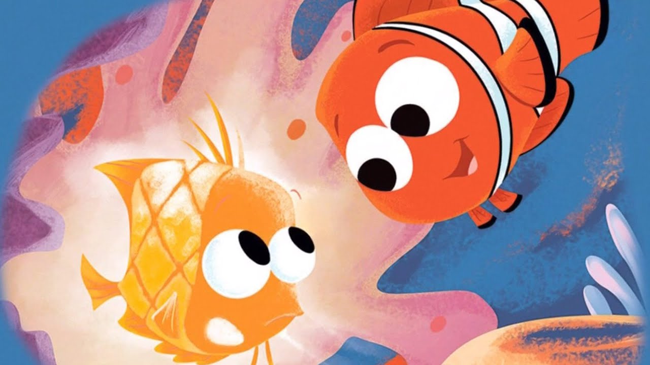 Motion Comics - Finding Nemo & The Ghost Light Fish - YouTube