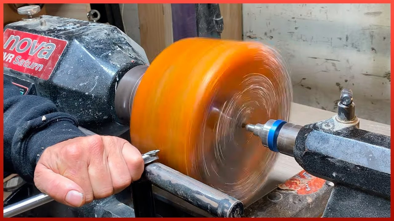 Woodturning Regular Objects into Masterpieces | by @birdiebuster - YouTube