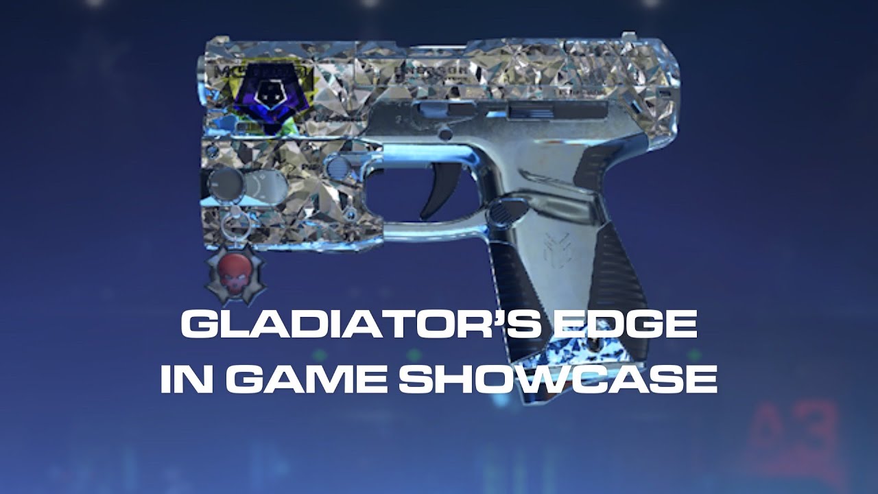 GLADIATIOR'S EDGE - HCS DIAMOND PISTOL - IN GAME SHOWCASE - HALO ...