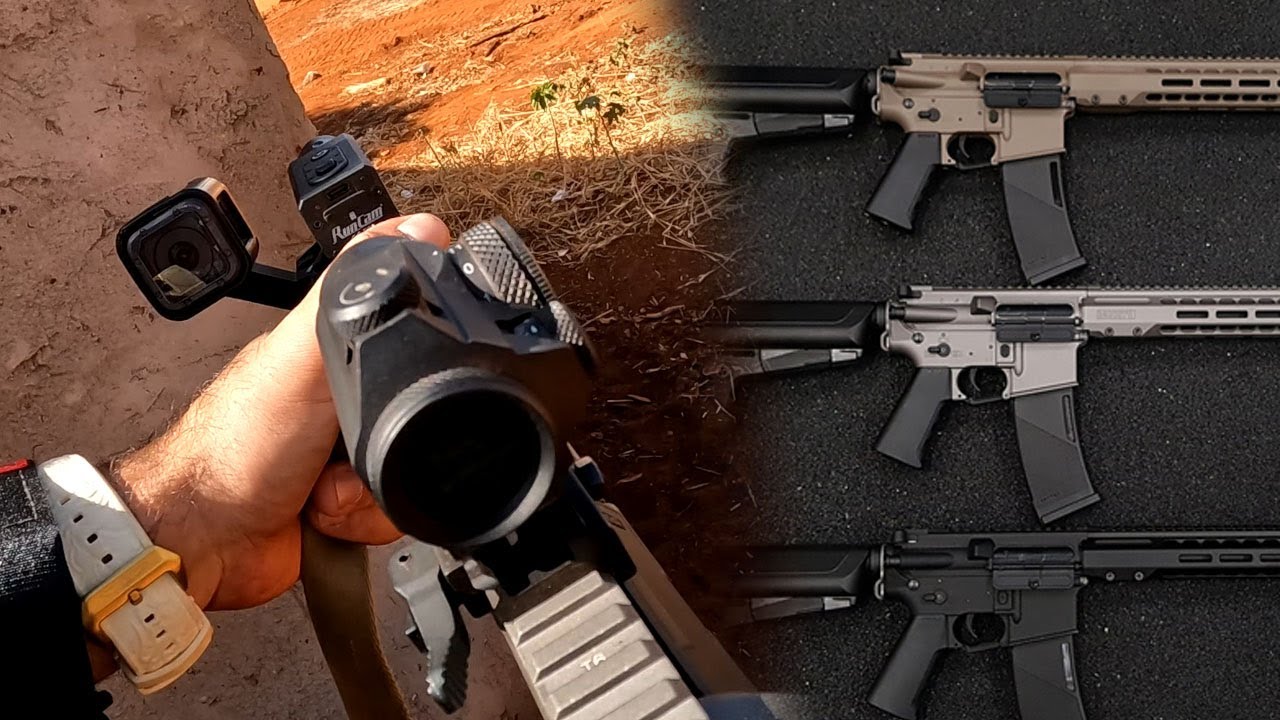 KRYTAC BARRET REC 7 POLARSTAR Airsoft - YouTube