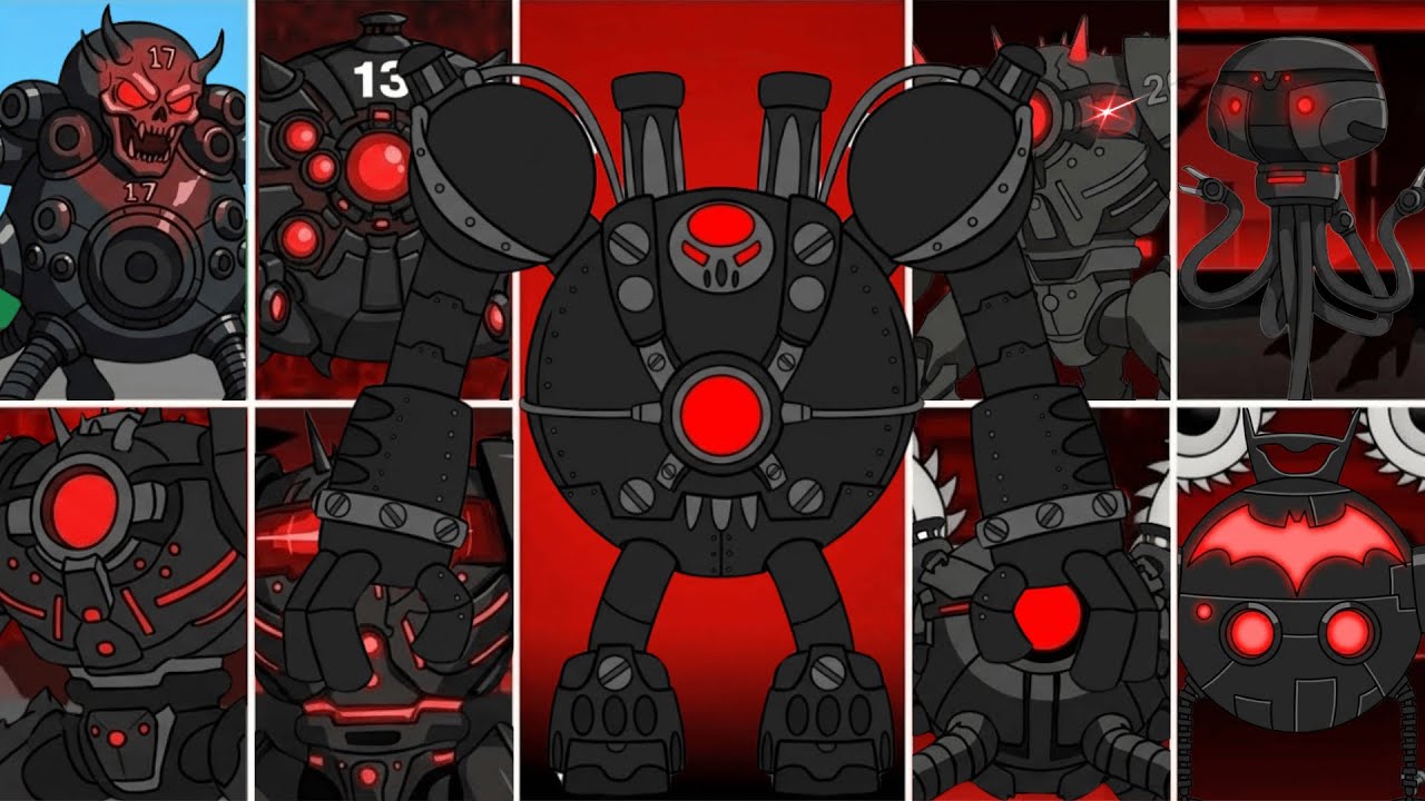 My New Sprunki : OmniDroid x OmniDroid (Phase 1 to Phase 42 from The ...