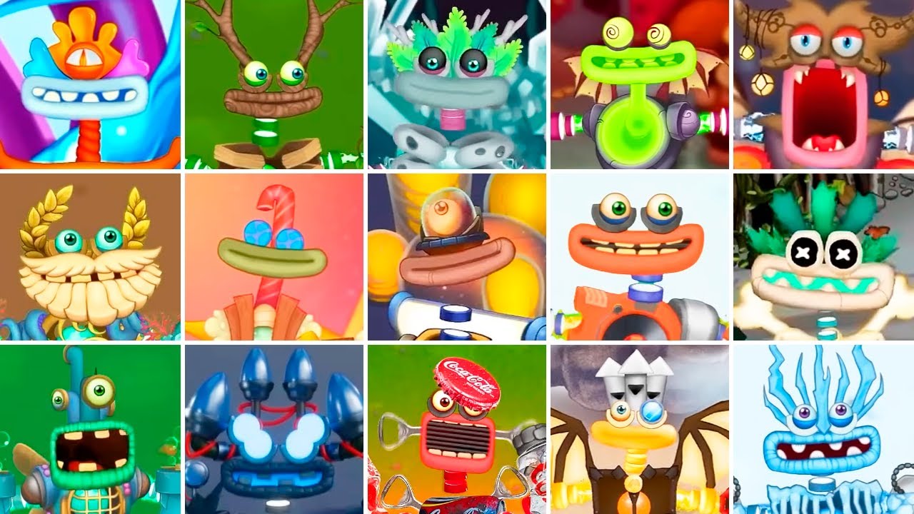 All 154 Wubboxes In The My Singing Monsters – All Sounds ? Animations ...