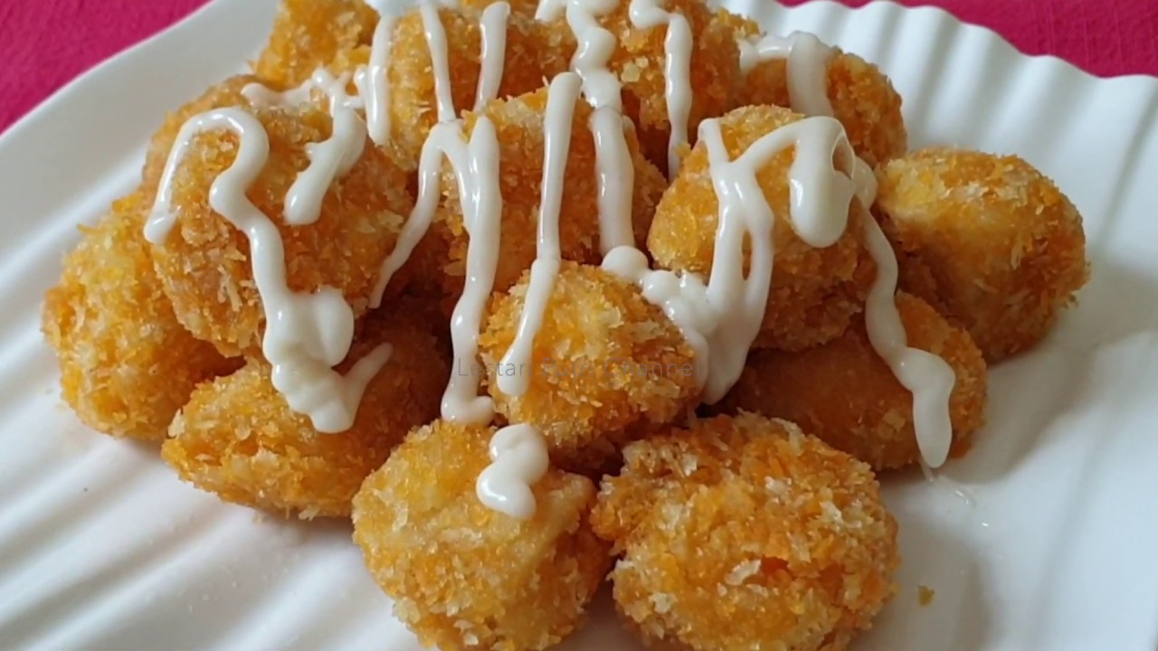 Tahu Goreng Tepung Krispi Saus Mayones | Tahu Goreng Mayones Jajanan ...