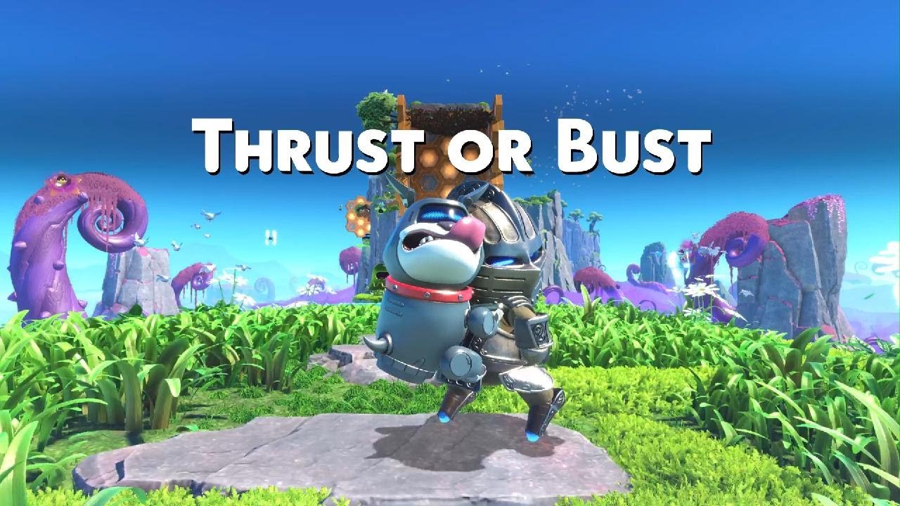 Lets Play ASTRO BOT Vicious Void: Thrust or Bust - YouTube