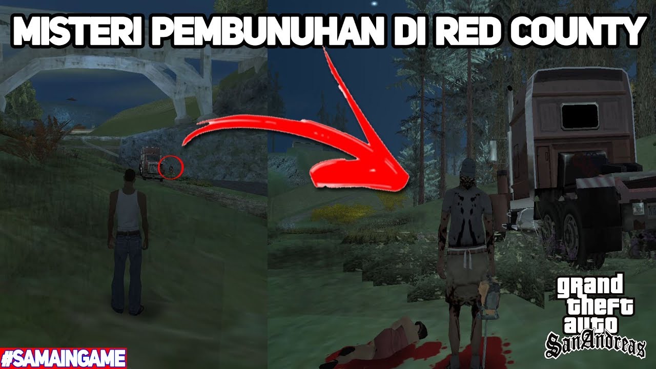 MENGUNGKAP MISTERI : PEMBUNUH DI RED COUNTY - GTA San Andreas - YouTube