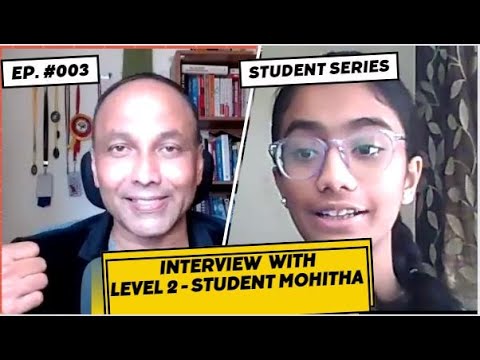 Mohitha Podcast | Eps#3 Student Series | Interview with Student Mohitha ...