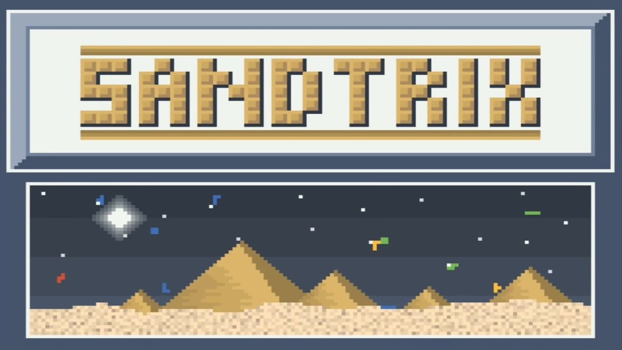 Sandtrix (Falling Sand Puzzler) - YouTube