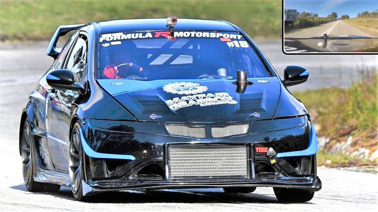 520Hp Honda Civic Type-R FN2 || K24 Turbo ONBOARD - YouTube