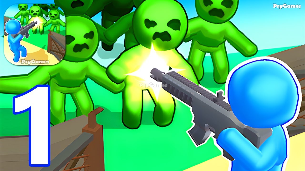 Zombie Apocalypse Save World - Gameplay Walkthrough Part 1 Stickman ...