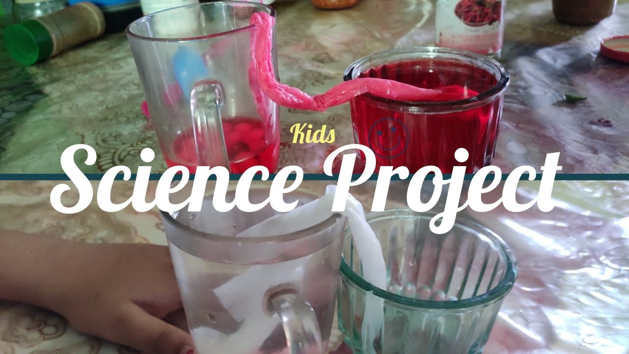 Kids science Project - YouTube
