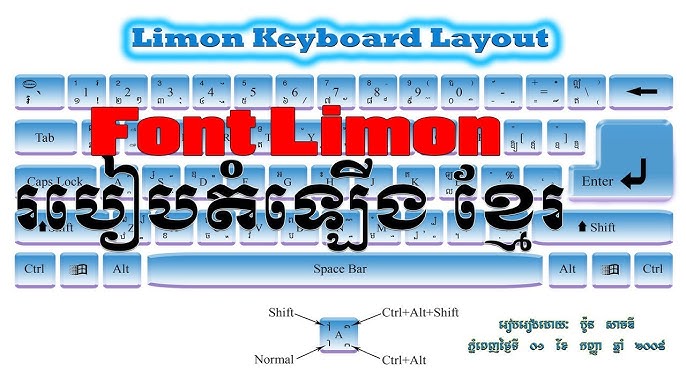 Khmer Limon Keyboard Layout Pdf