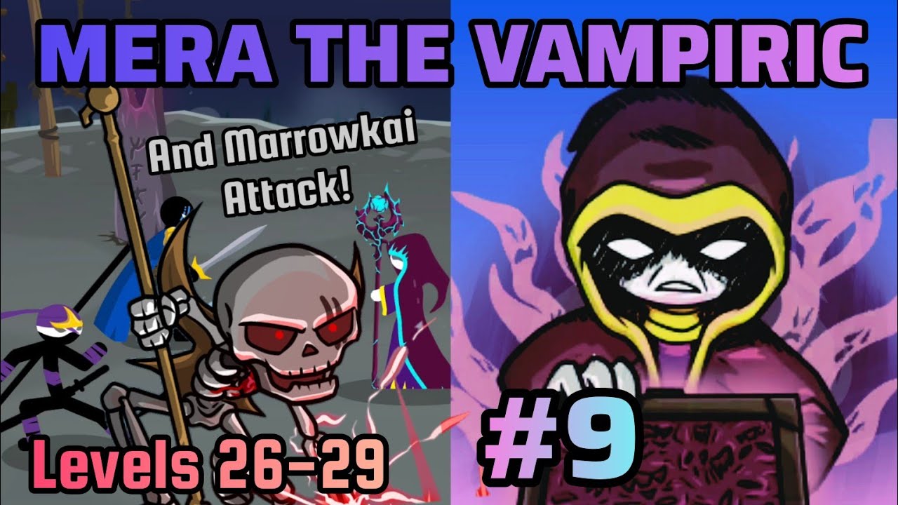 Stick War 3 CAMPAIGN Vs Against Meric Vampiric General Mera! Zilaros ...