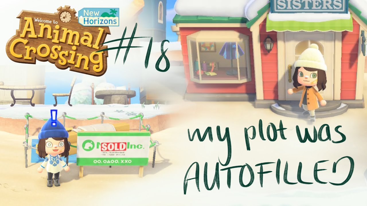 Another unwanted AUTOFILL (also, I finally visit Able Sisters) - ACNH ...