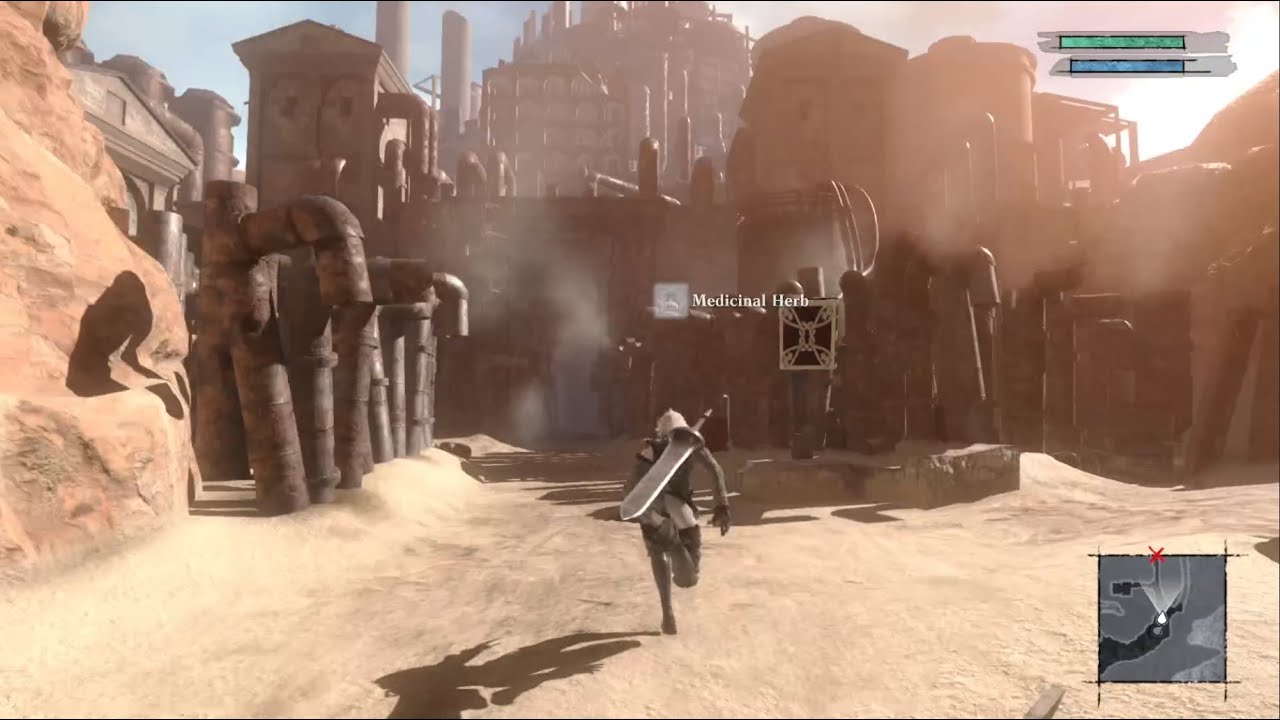 Nier Replicant ver.1.2 Junk Heap NIGHTMARE - YouTube