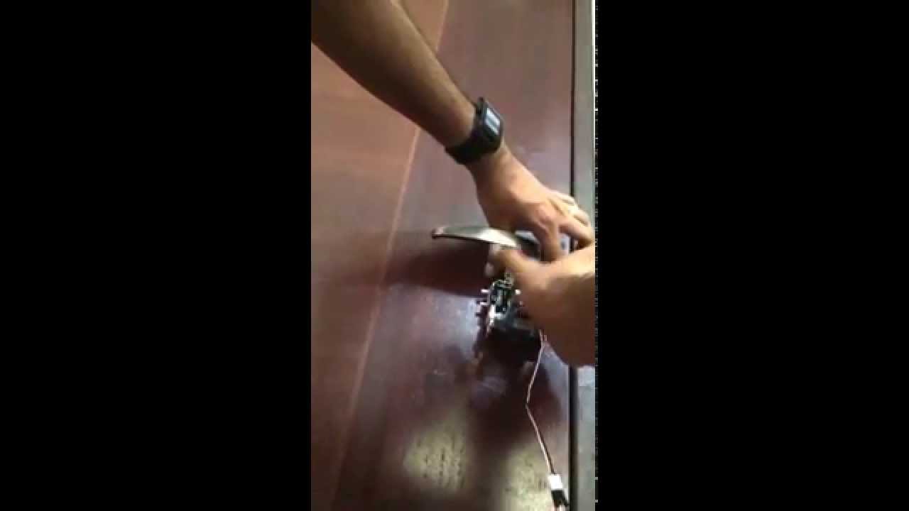 Internet Controlled Remote Door Lock - YouTube