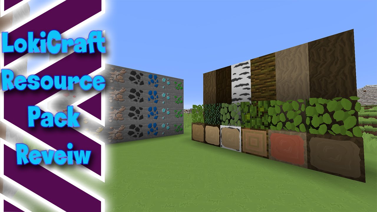 LokiCraft Resource Pack - Review!! - YouTube