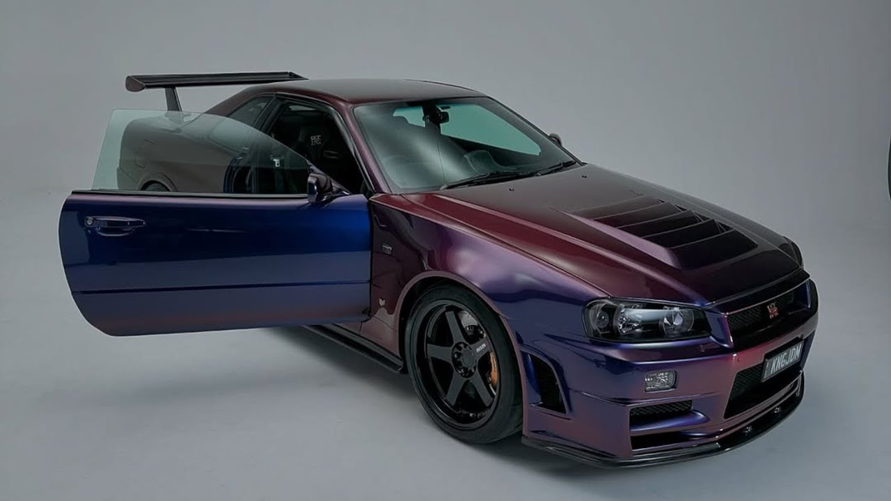 Nissan Skyline GTR R34 1500hp - YouTube