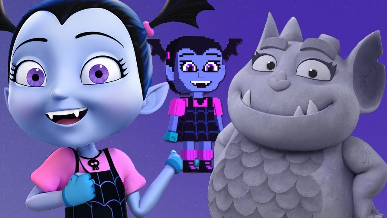 Vampirina & Gregoria Summer Aracde Mini Games Disney Junior App For ...