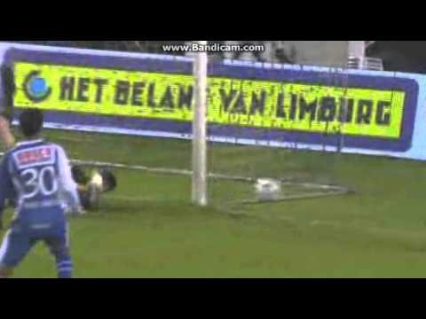 KRC Genk - AA Gent (debuutmatch Thibaut Courtois) - YouTube