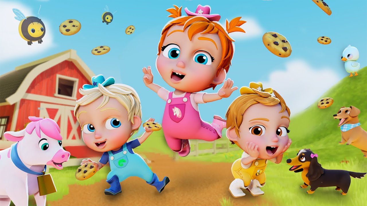 CRAZY BABY FARM SONG!! Old Macdonald had a barn full of helpful babies ...