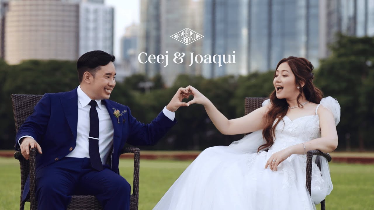 Ceej and Joaqui: A Wedding in The National Shrine of the Sacred Heart - YouTube