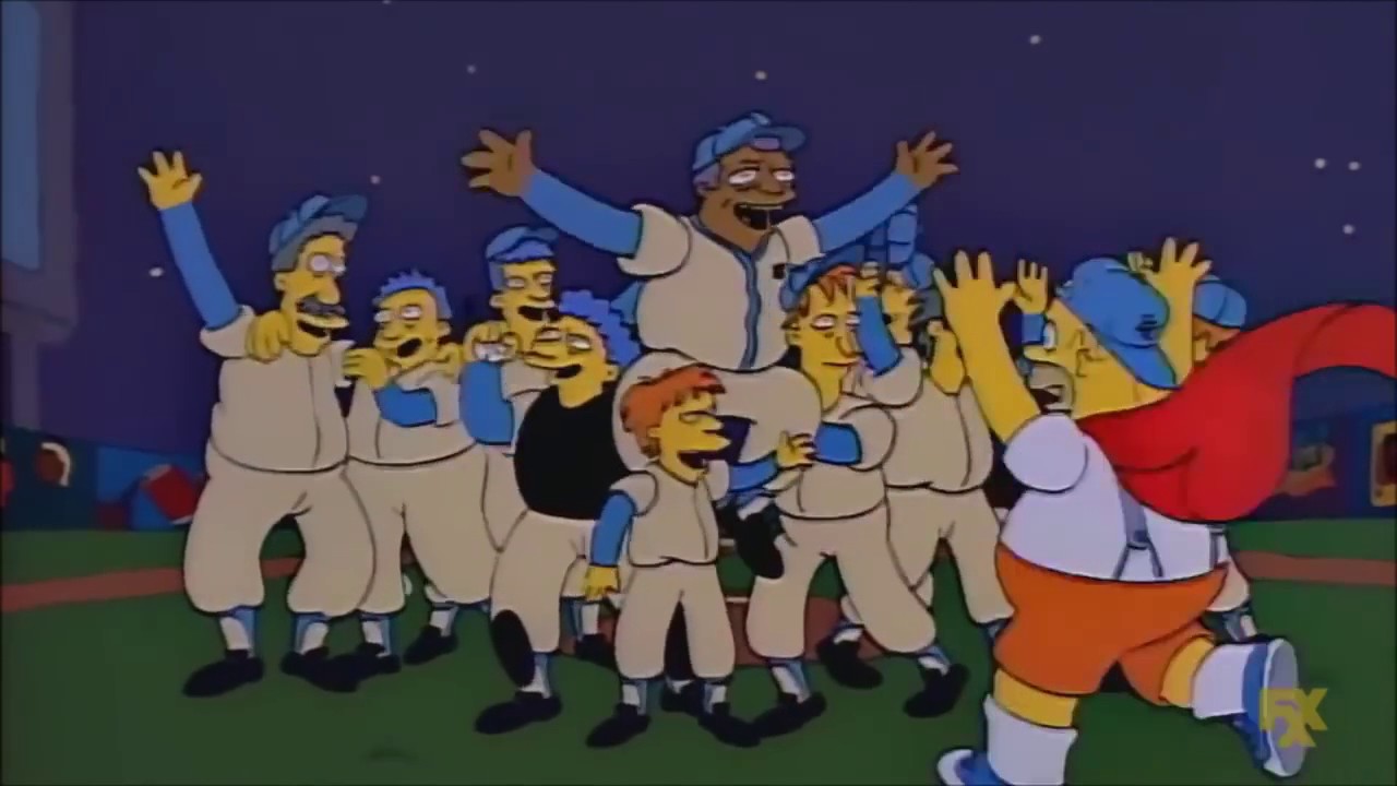 The Simpson funnies moments 2017 - Homer becomes A Baseballl Team ...