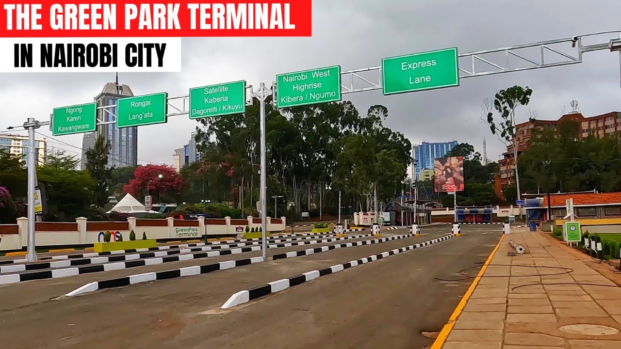 Green Park Bus Terminus by NMS | Nairobi City - YouTube